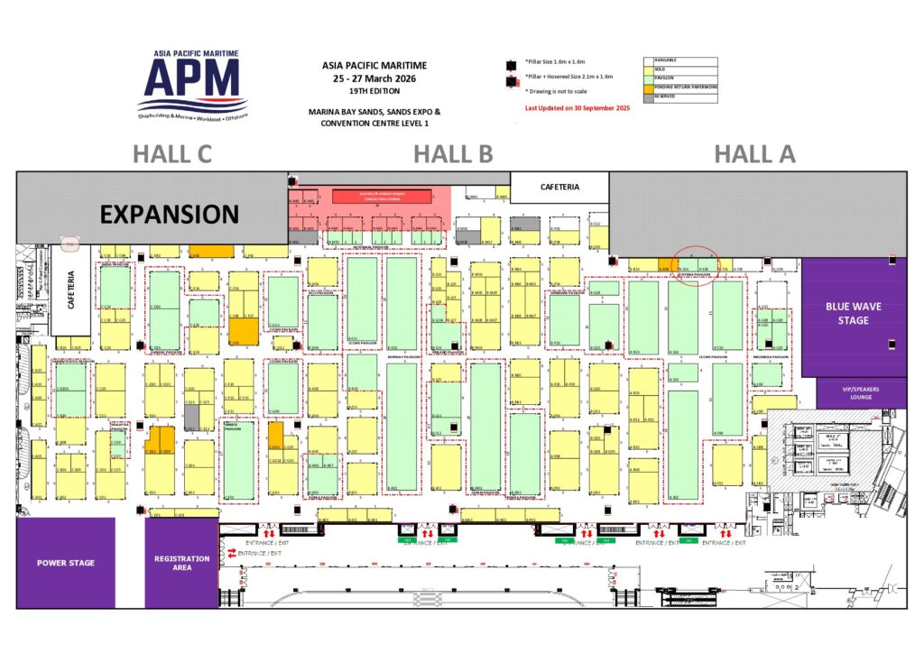 APM2026 Floorplan Level One Known as Ground Level Hall A,B,C ...